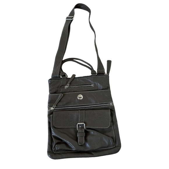 Roots | Bags | Roots Canada Vintage Boho Pebbled Leather Crossbody Bag ...
